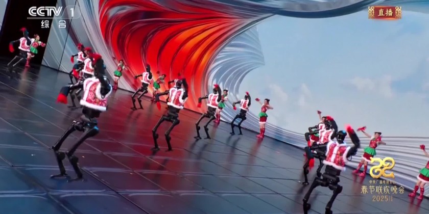 Chinese Humanoid Robots Showcase Folk Dance Skills Myanmar